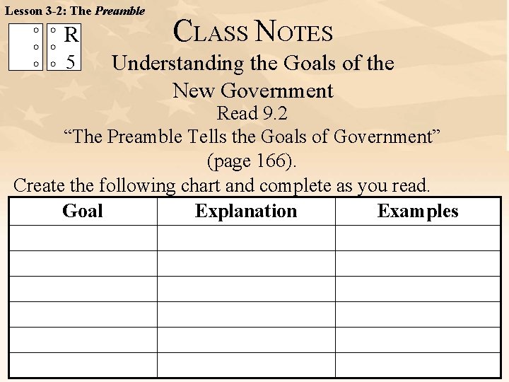 4 5 Lesson 3 2 The Preamble Lesson