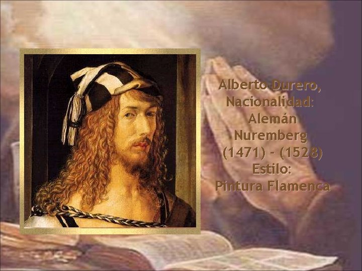 Manos que oran Obra de Albretch Durero Alberto