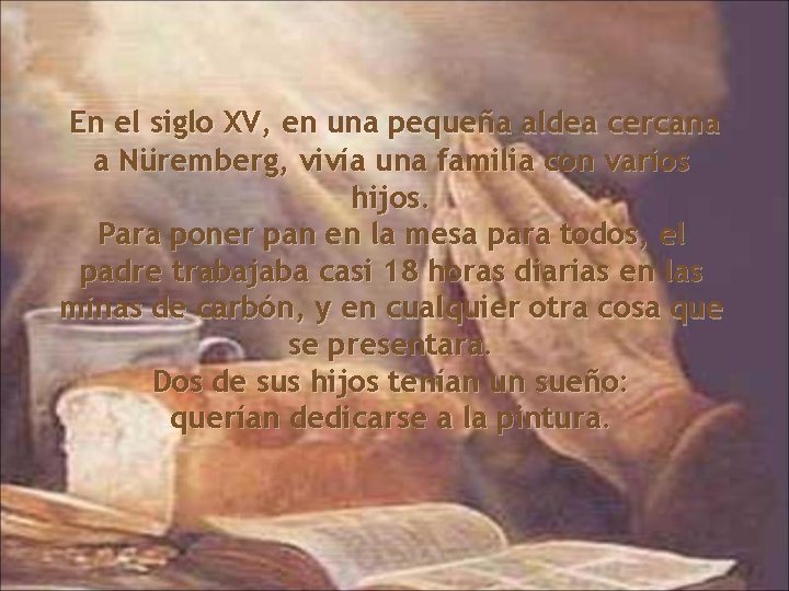 Manos que oran Obra de Albretch Durero Alberto