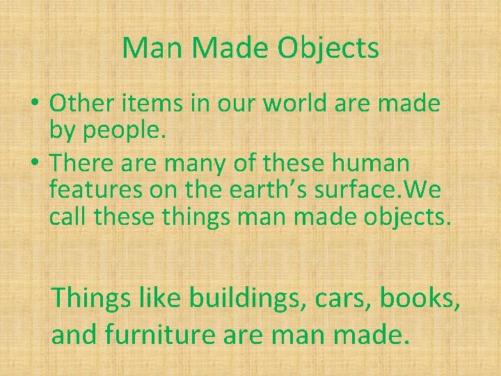 Natural vs Man Made By Ashby Morell Clip