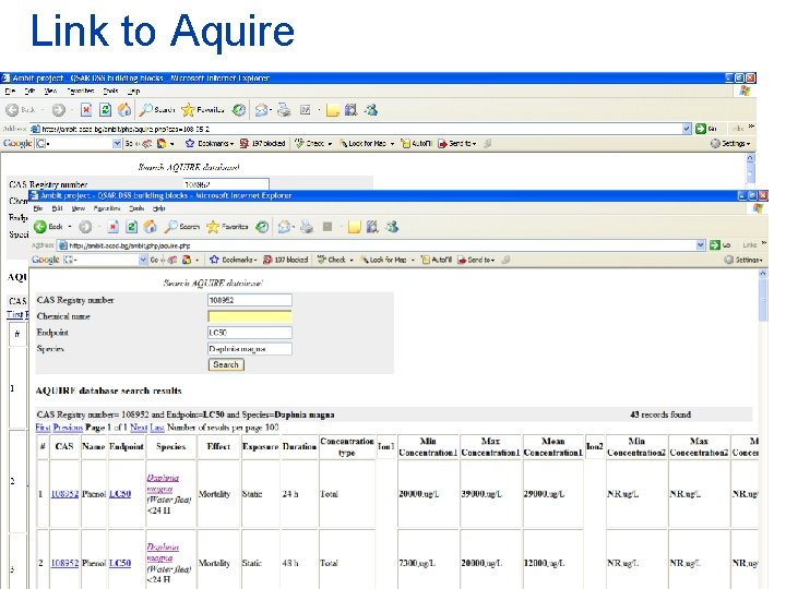 AMBIT Chemoinformatics Software for Data Management Joanna Jaworska