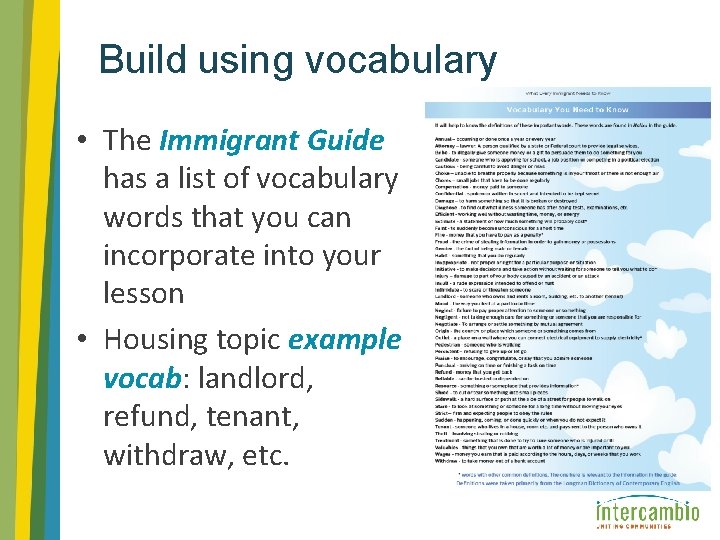 What Every Immigrant Needs to Know YOUR NAME
