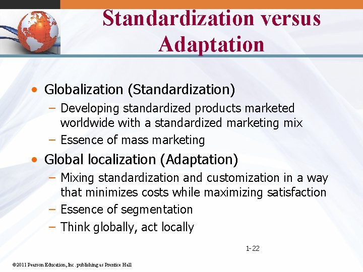 Introduction to Global Marketing Chapter 1 1 Introduction