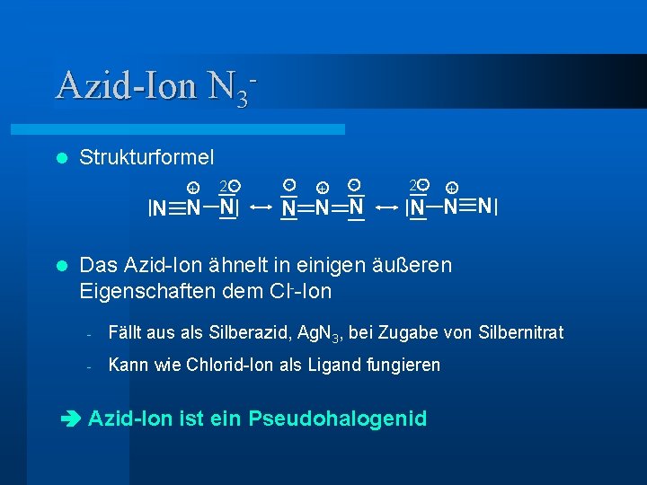 Demoversuch Stabilitt von Aziden Conrad Clau Alexander Lang