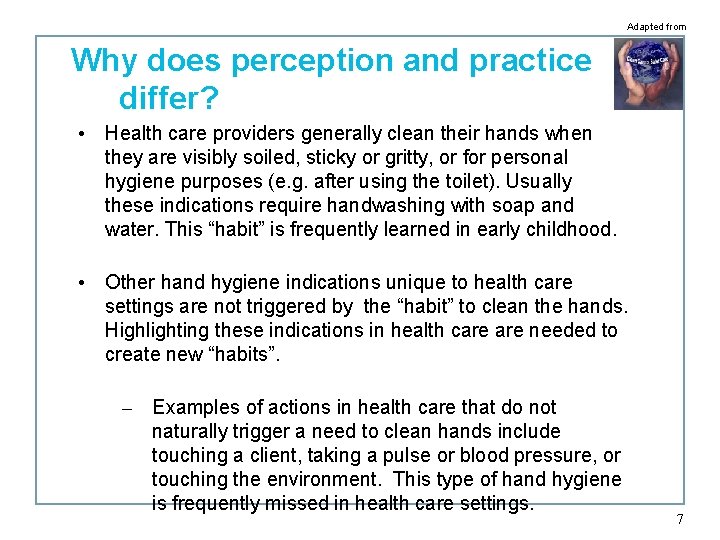 Your 4 Moments for Hand Hygiene Version 1