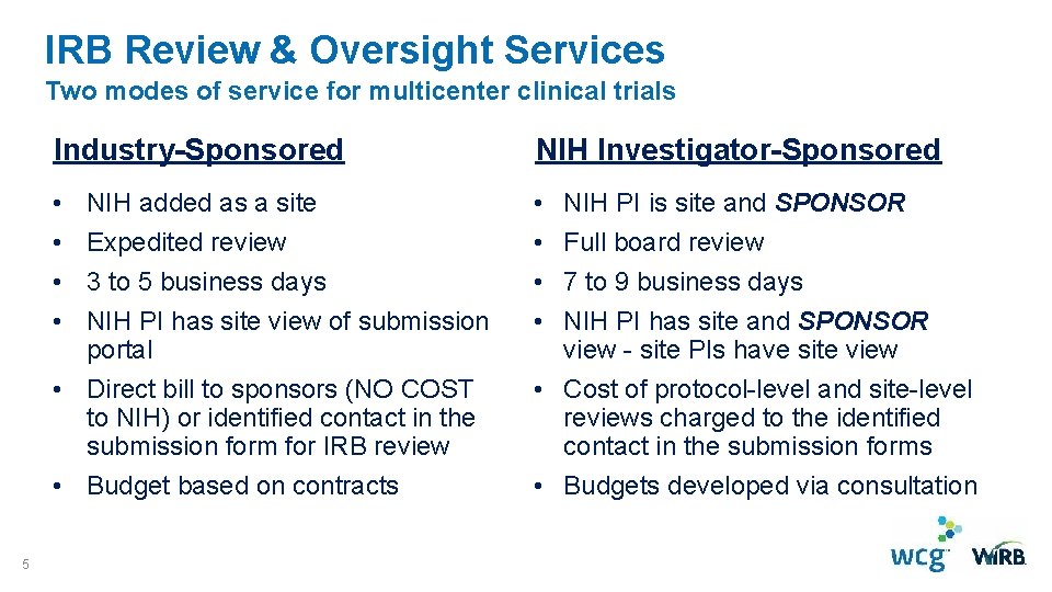 Serving NIH Intramural Investigators and Collaborating Research Sites