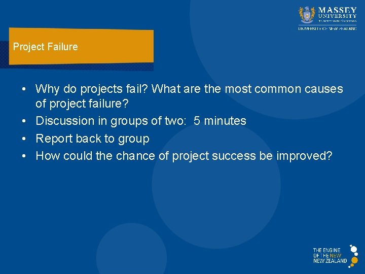 Business Case Development Massey University An Overview for