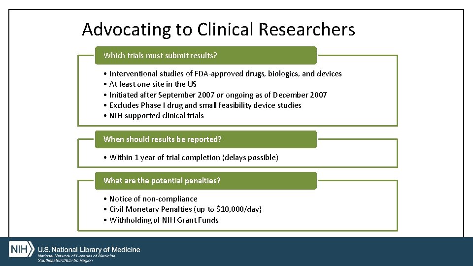 Clinical Trials gov Results Reporting Unique Evidence and