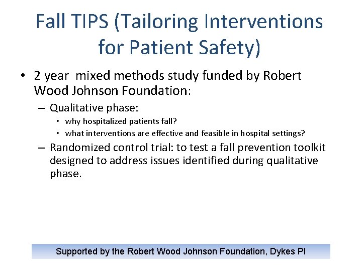 Implementing and Spreading Patient Centered EvidenceBased Technologies The