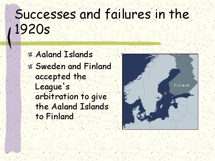 LEAGUE OF NATIONS 1920 1930 League of Nations