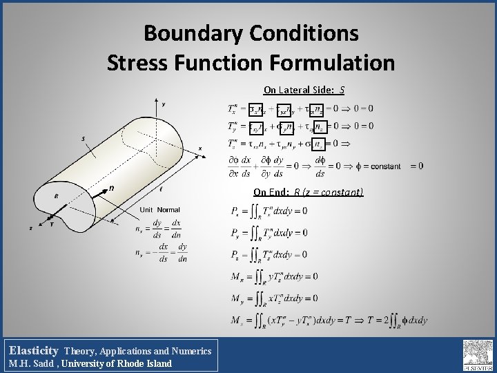 Chapter 9 Extension Torsion and Flexure of Elastic