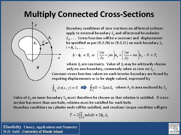Chapter 9 Extension Torsion and Flexure of Elastic
