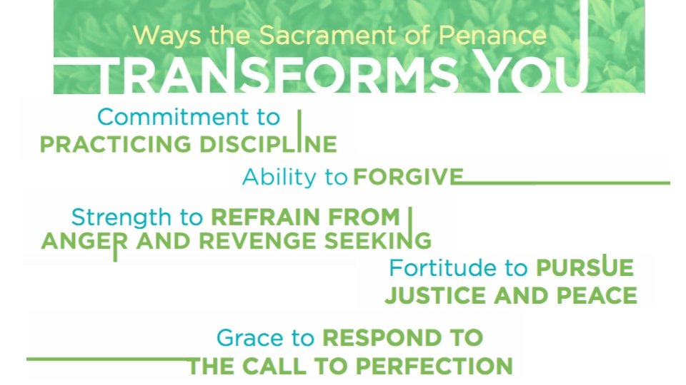 CHAPTER 6 Chapter 6 The Sacrament of Penance