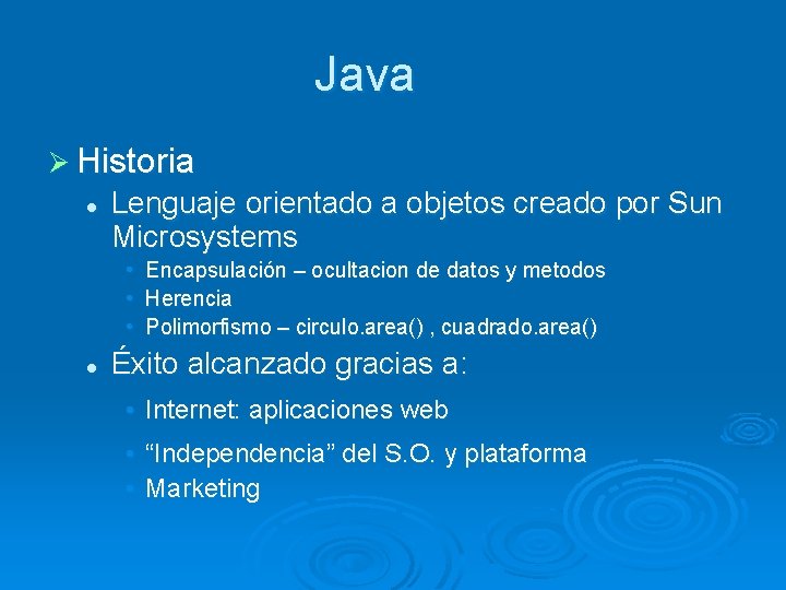 INTRODUCCIN A LAS APLICACIONES WEB Y TECNOLOGA JAVA