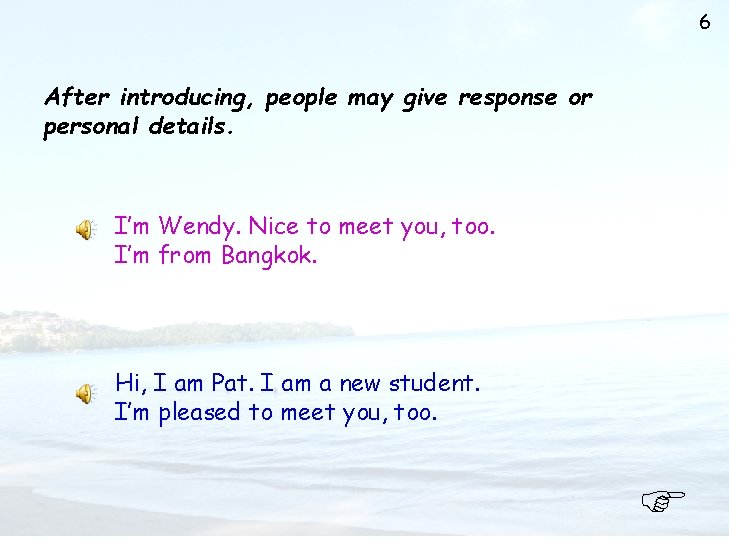 UNIT 1 GREETINGS INTRODUCING AND LEAVETAKING 5 You