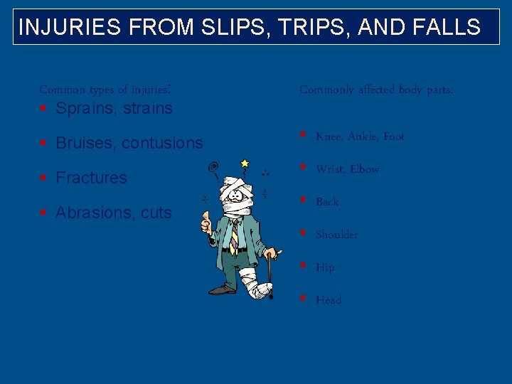 Slips Trips and Falls Module 1 May 2010