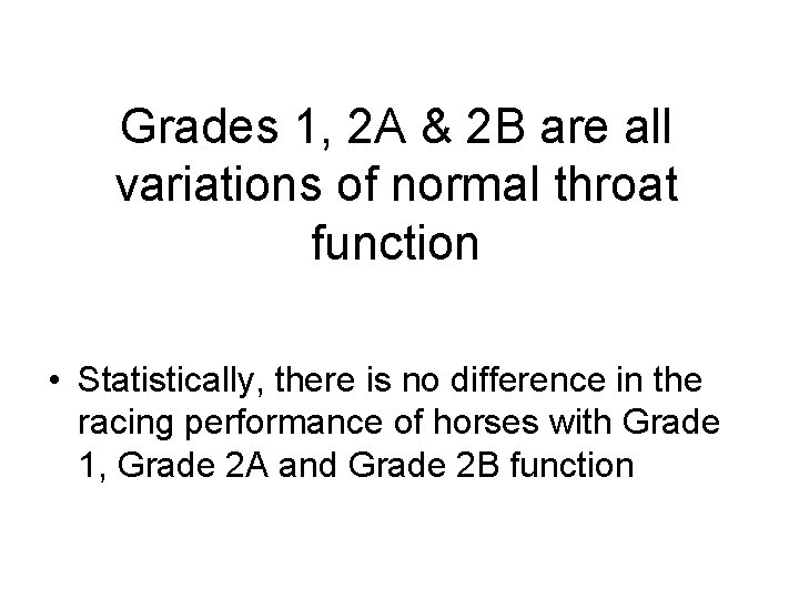 Endoscopic examination of the upper airway and standardized
