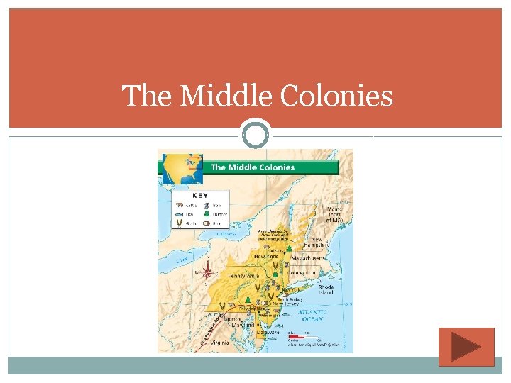 The Northern Middle and Southern Colonies The New