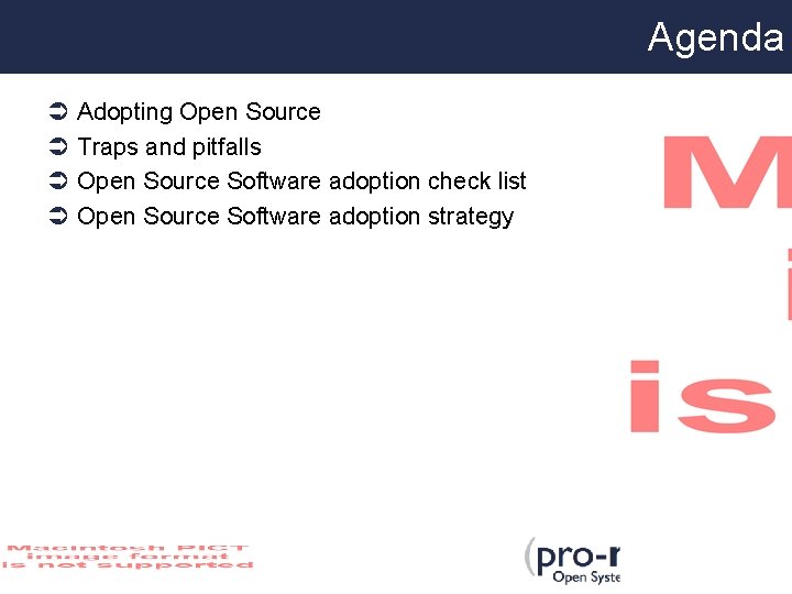 Your Open Source strategy sucks well probably mine