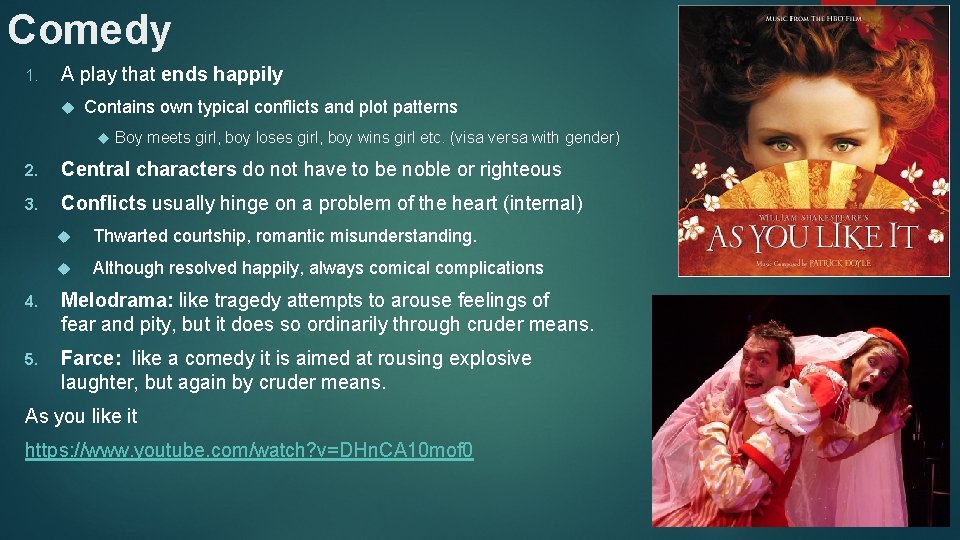 The Nature of Drama CHAPTER 1 What is