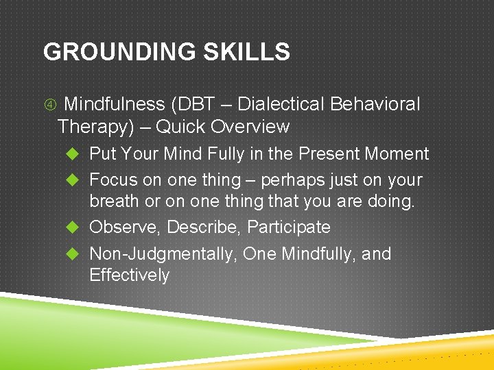 GROUNDING GRIEVING GROWING Heidi VermeerQuist Psy D Licensed