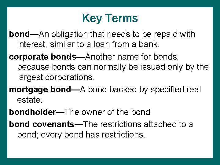 chapter 10 Bonds Lonni Steven Wilson Medaille College