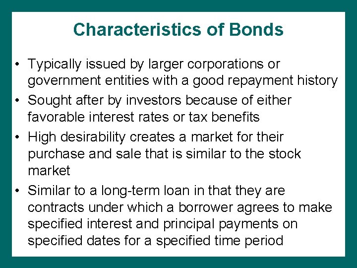 chapter 10 Bonds Lonni Steven Wilson Medaille College