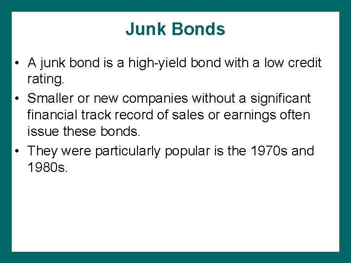 chapter 10 Bonds Lonni Steven Wilson Medaille College