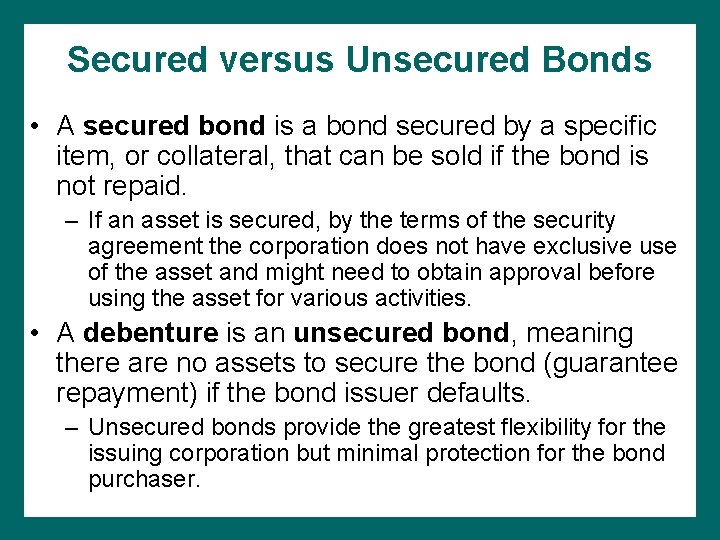 chapter 10 Bonds Lonni Steven Wilson Medaille College