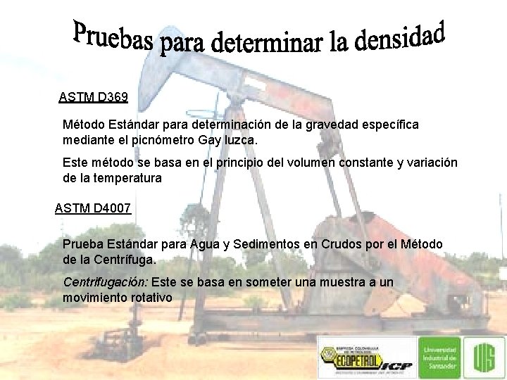 CLASIFICACIN DE LOS CRUDOS El petrleo se define