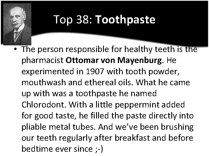 The Top 40 of German inventions Germans have