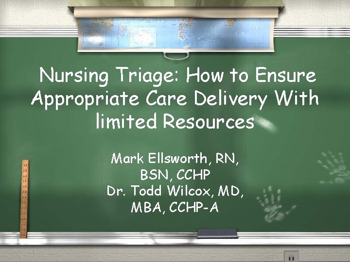 Nursing Triage How to Ensure Appropriate Care Delivery
