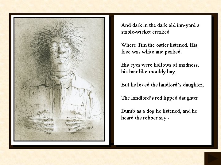 The Highwayman By Alfred Noyes Illustrated by Charles