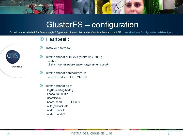 Mise en place dun cluster Gluster FS Jrmy