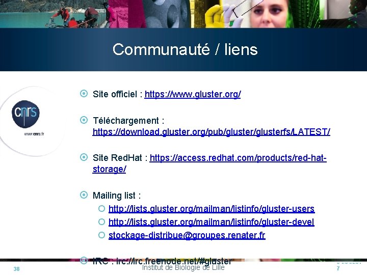 Mise en place dun cluster Gluster FS Jrmy