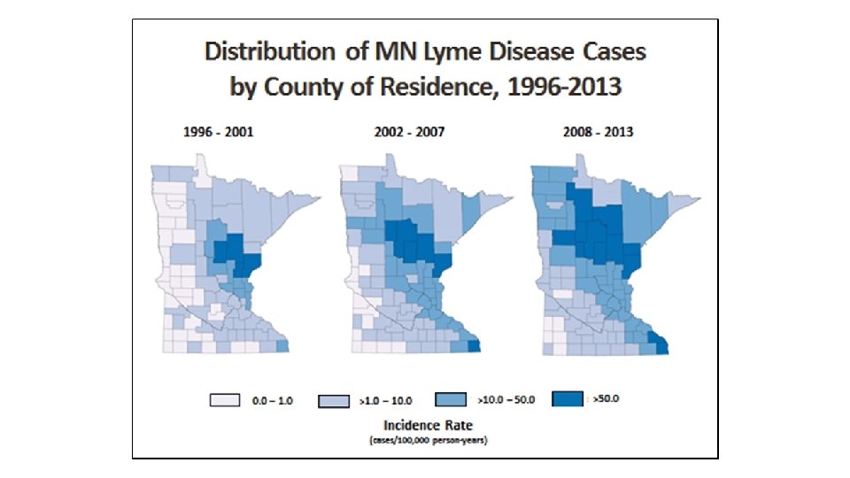 Ticks Tickborne Diseases of Minnesota Vectorborne Diseases Unit