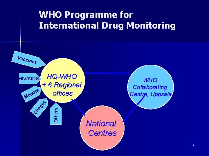 WHO Programme for International Drug Monitoring Shanthi Pal