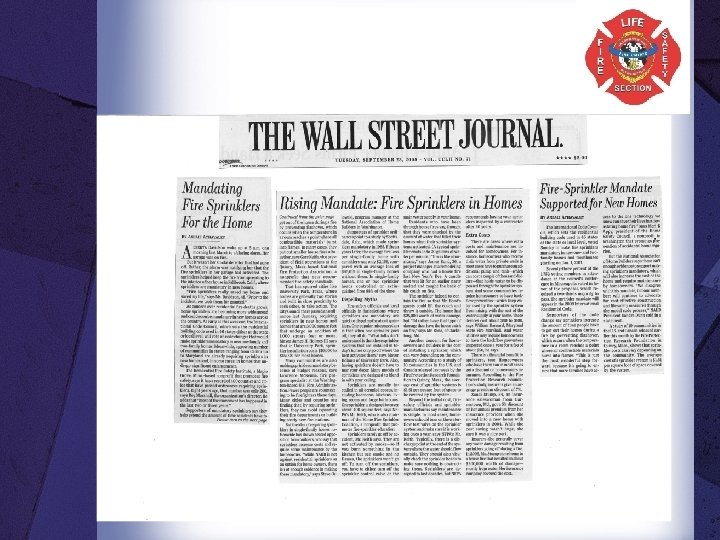 IRC Fire Sprinkler Code Change Update Anthony C