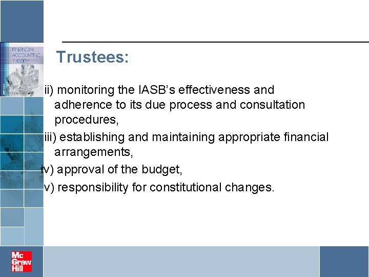 Financial Accounting Theory Craig Deegan Chapter 4 International