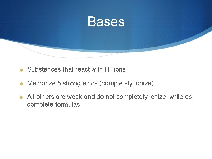 AcidBase Reactions A Basic Introduction S Acids S