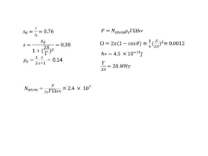 Blue MOT Trap atom number Loading Rate Zeeman