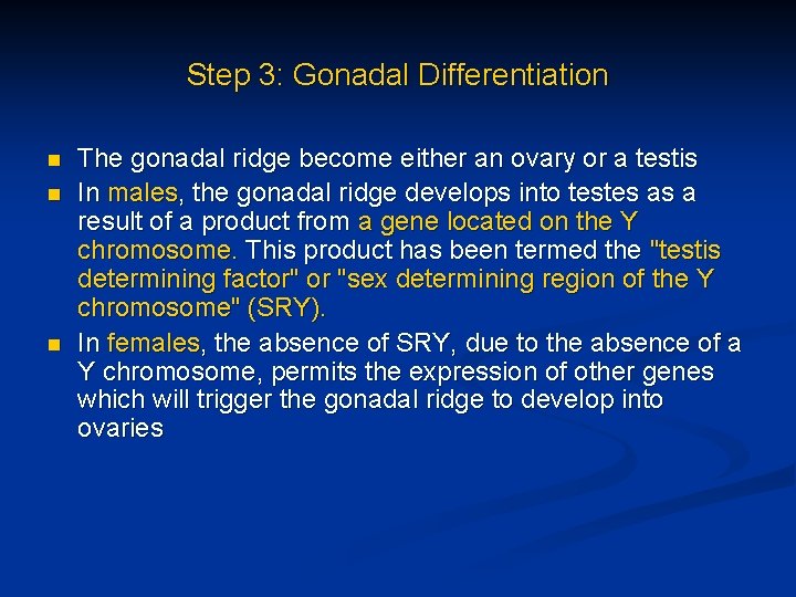 Normal and Abnormal Sexual Differentiation Rukset Attar MD