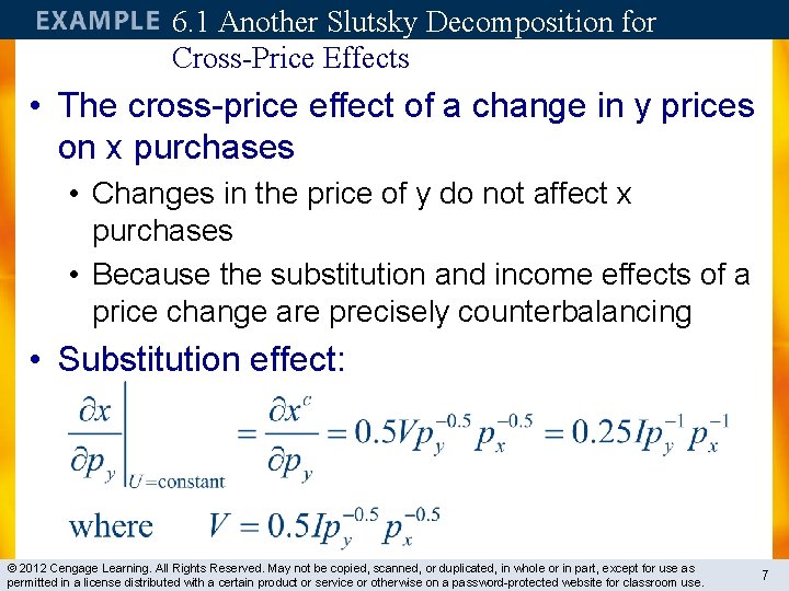 Demand Relationships among Goods Power Point Slides prepared
