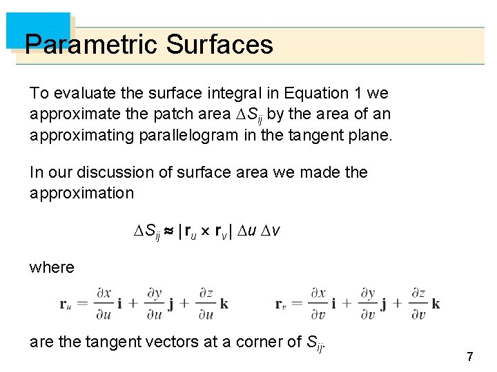 16 Vector Calculus Copyright Cengage Learning All rights