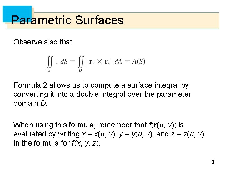 16 Vector Calculus Copyright Cengage Learning All rights