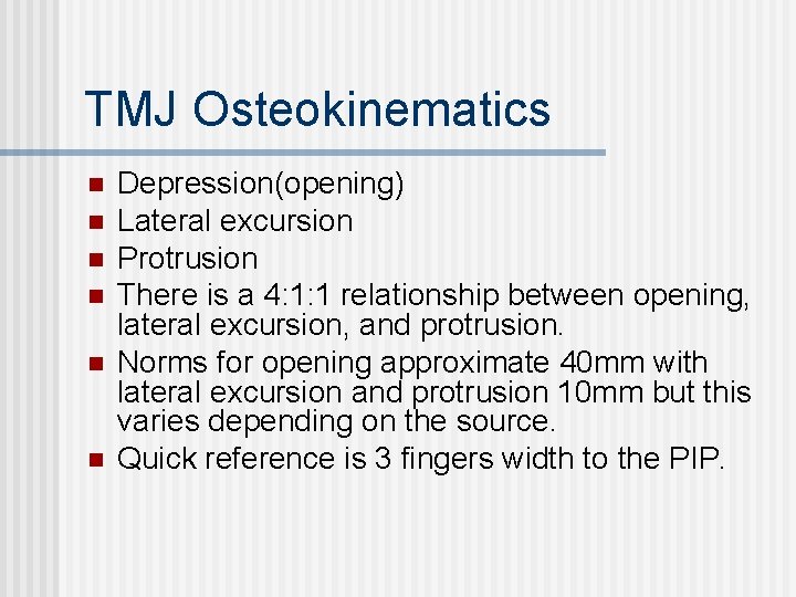 TEMPOROMANDIBULAR JOINT DYSFUNCTION Steve Churchill MPT LATC CSCS