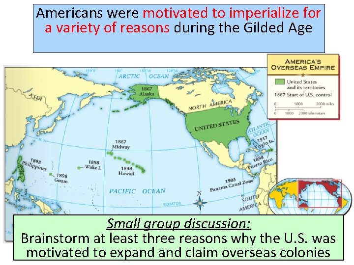 Essential Question How did Americas role in the