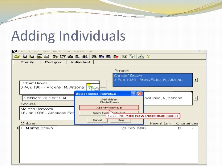 An Introduction into the Usage of Personal Ancestral