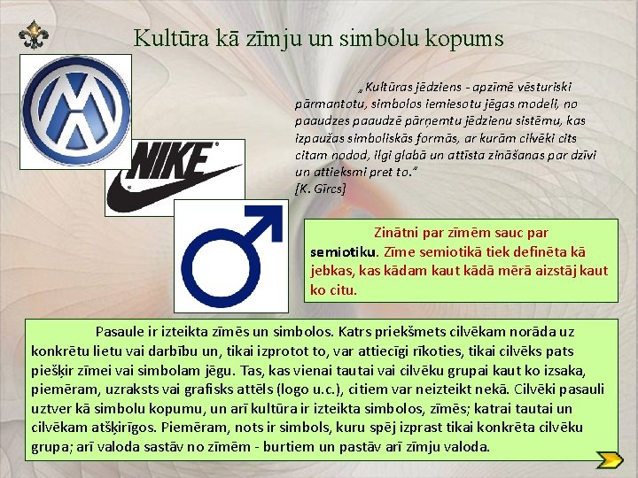 1 4 Kultra k zmju un simbolu sistma