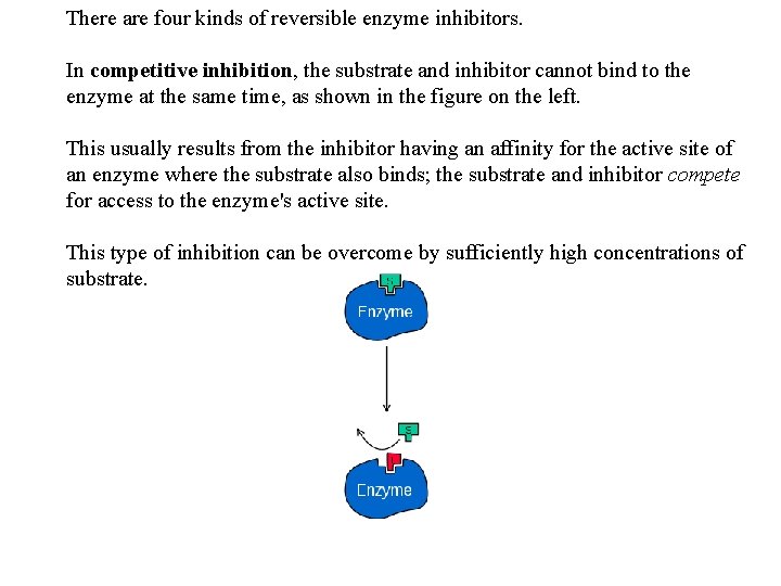 Enzyme inhibition An enzyme inhibitor is a molecule
